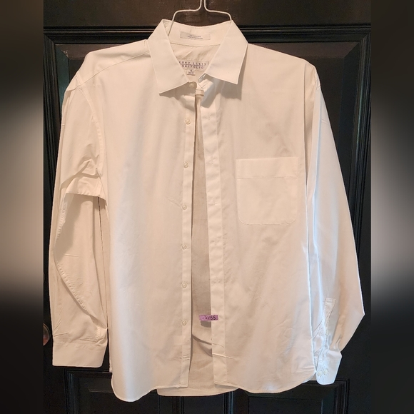 Perry Ellis | Shirts | Perry Ellis Portfolio Dress Shirt 6 3435 White ...